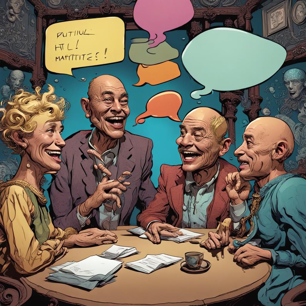 Talking human - AI Generated Artwork - NightCafe Creator