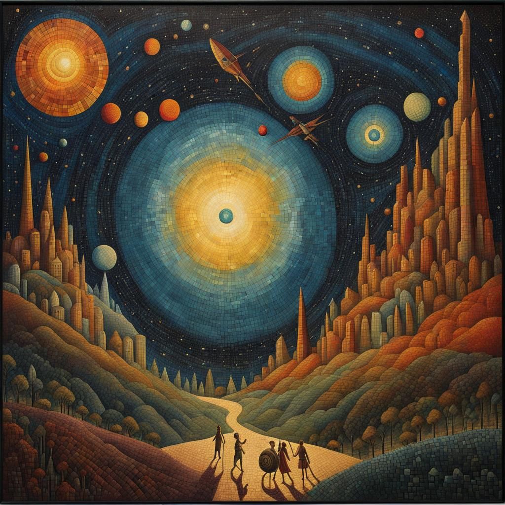 Mystical Worlds - AI Generated Artwork - NightCafe Creator