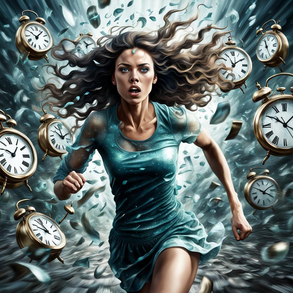 The Illusion of Time - AI Generated Artwork - NightCafe Creator