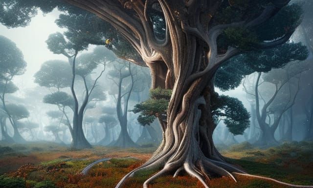 Trees Challenge - AI Generated Artwork - NightCafe Creator