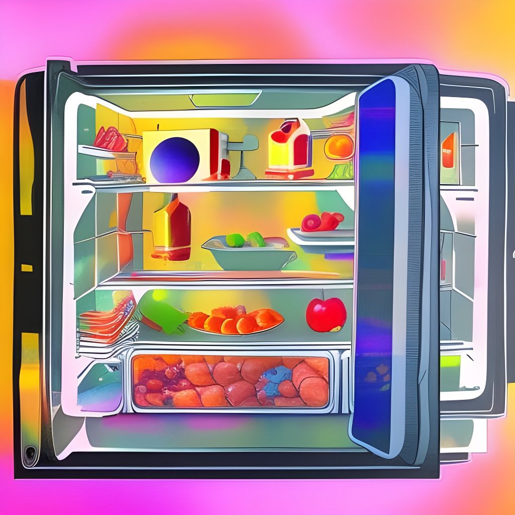 Cosmic Refrigerator - AI Generated Artwork - NightCafe Creator