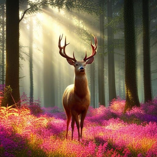 KING OF FORREST - AI Generated Artwork - NightCafe Creator