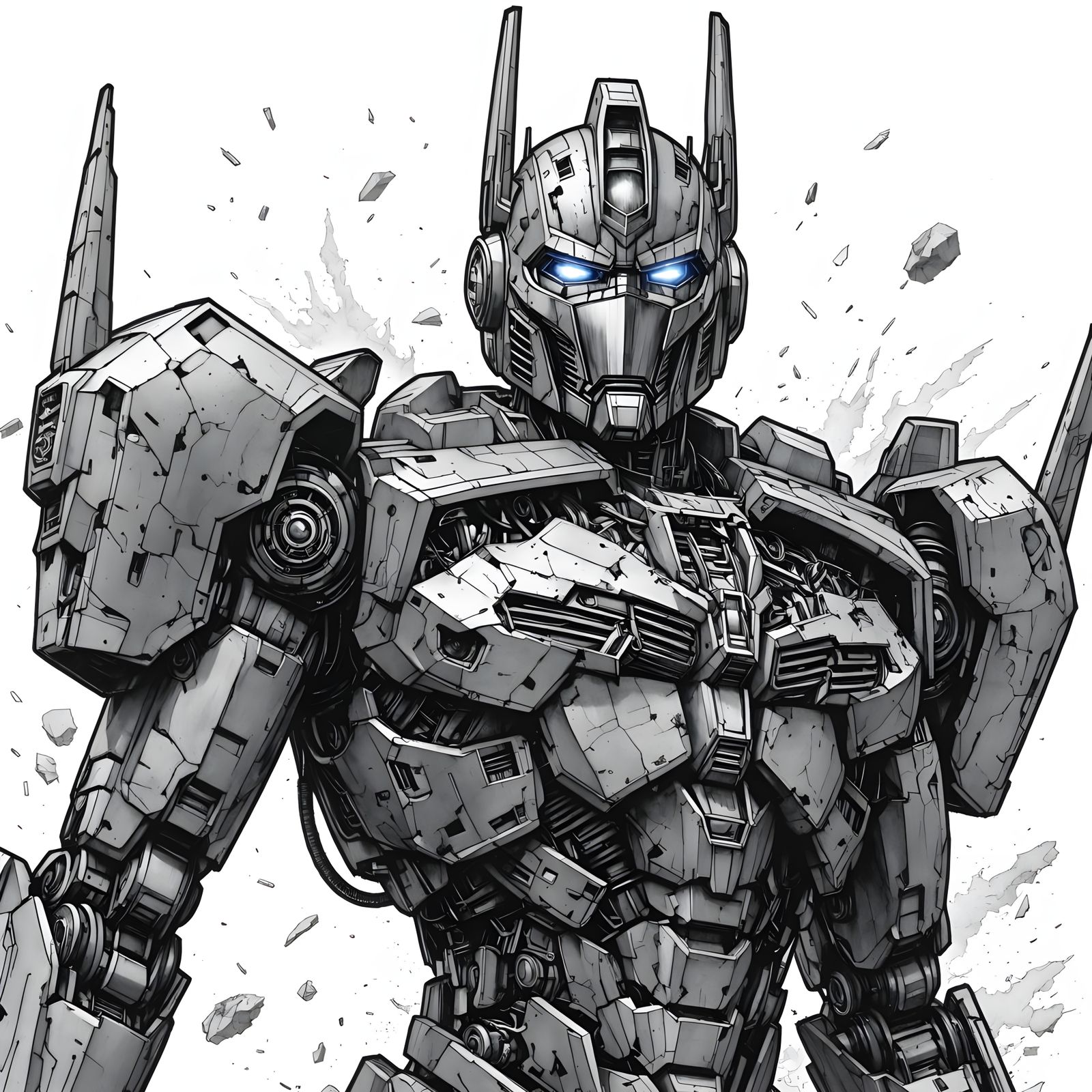 Optimus Prime (Cybertronian form) - Optimus Prime (Cybertron...