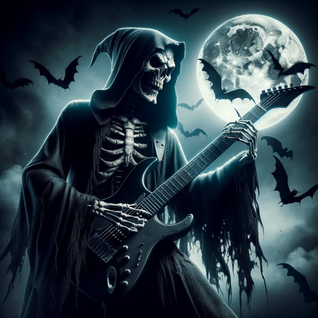 reaper metal god ripping the riffs - Grim Reaper God of Meta...