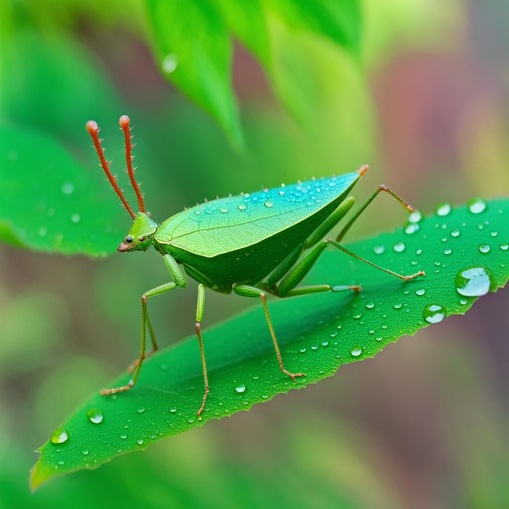 Leaf bug - AI Generated Artwork - NightCafe Creator