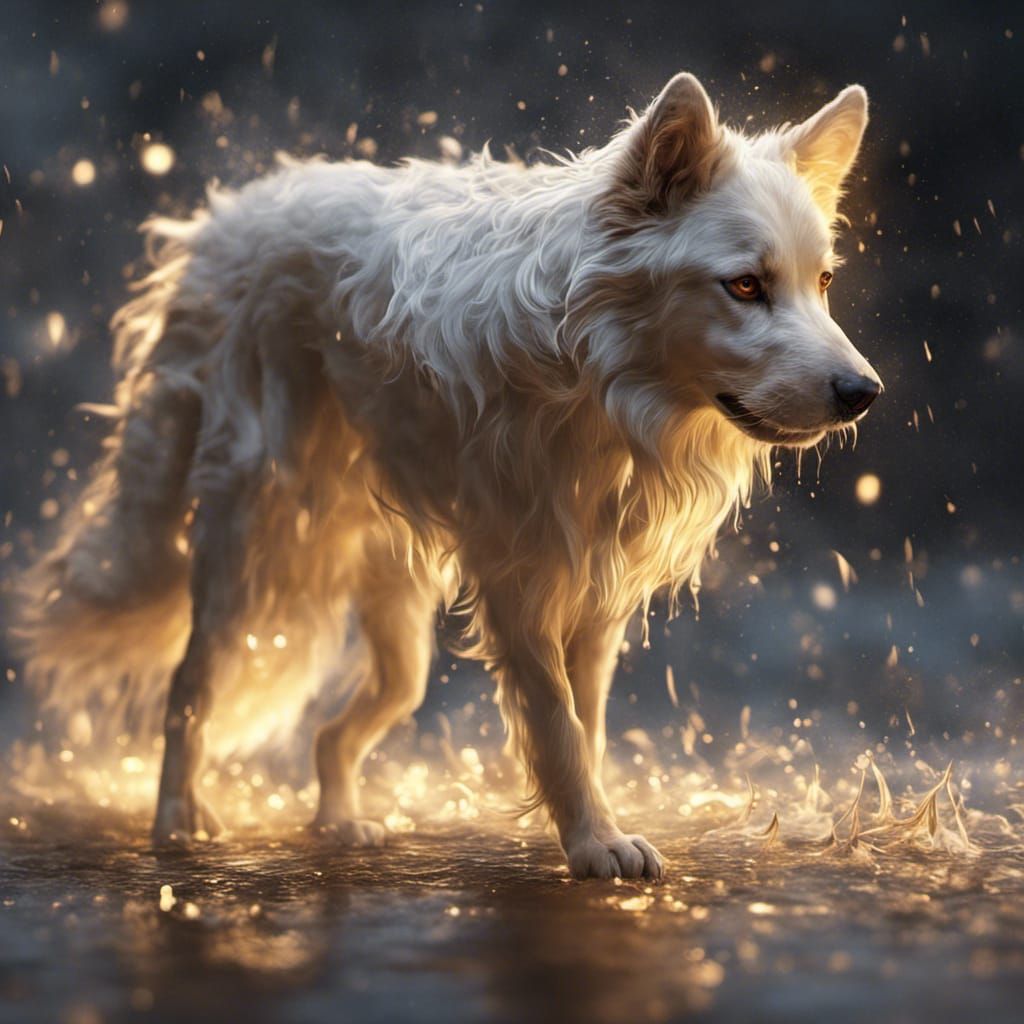 Wolf - AI Generated Artwork - NightCafe Creator