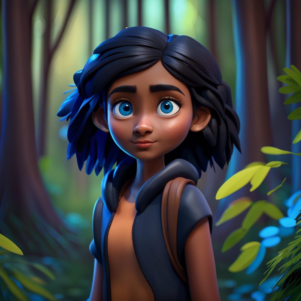 explorer girl (is that you, dora?) - AI Generated Artwork - NightCafe ...