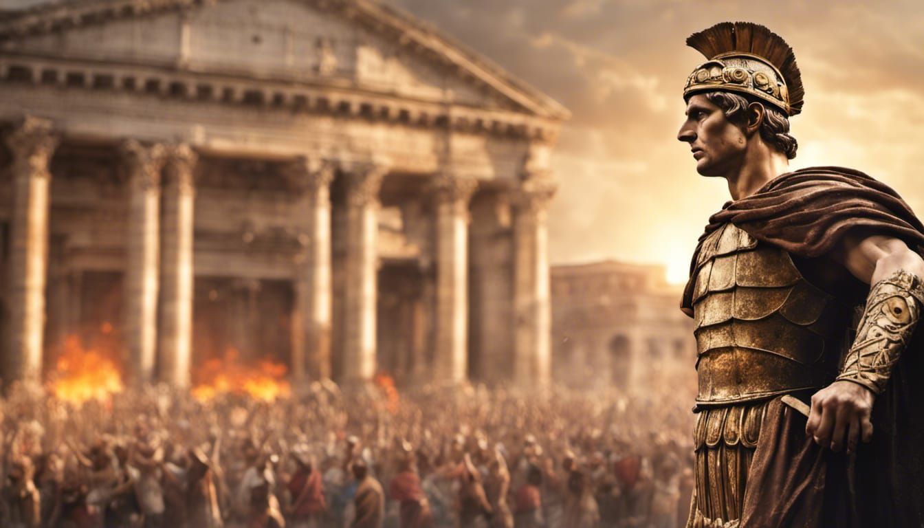 Roman Legatus Legionis - AI Generated Artwork - NightCafe Creator