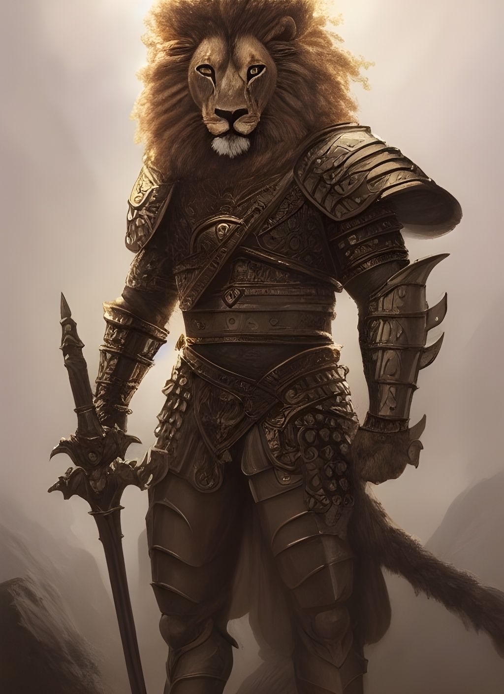 Leonin - AI Generated Artwork - NightCafe Creator