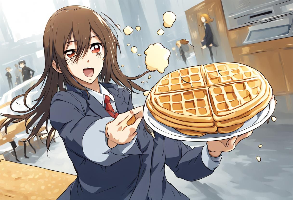 WAFFLES!!!!!!!!!!!!!!!!!! - AI Generated Artwork - NightCafe Creator