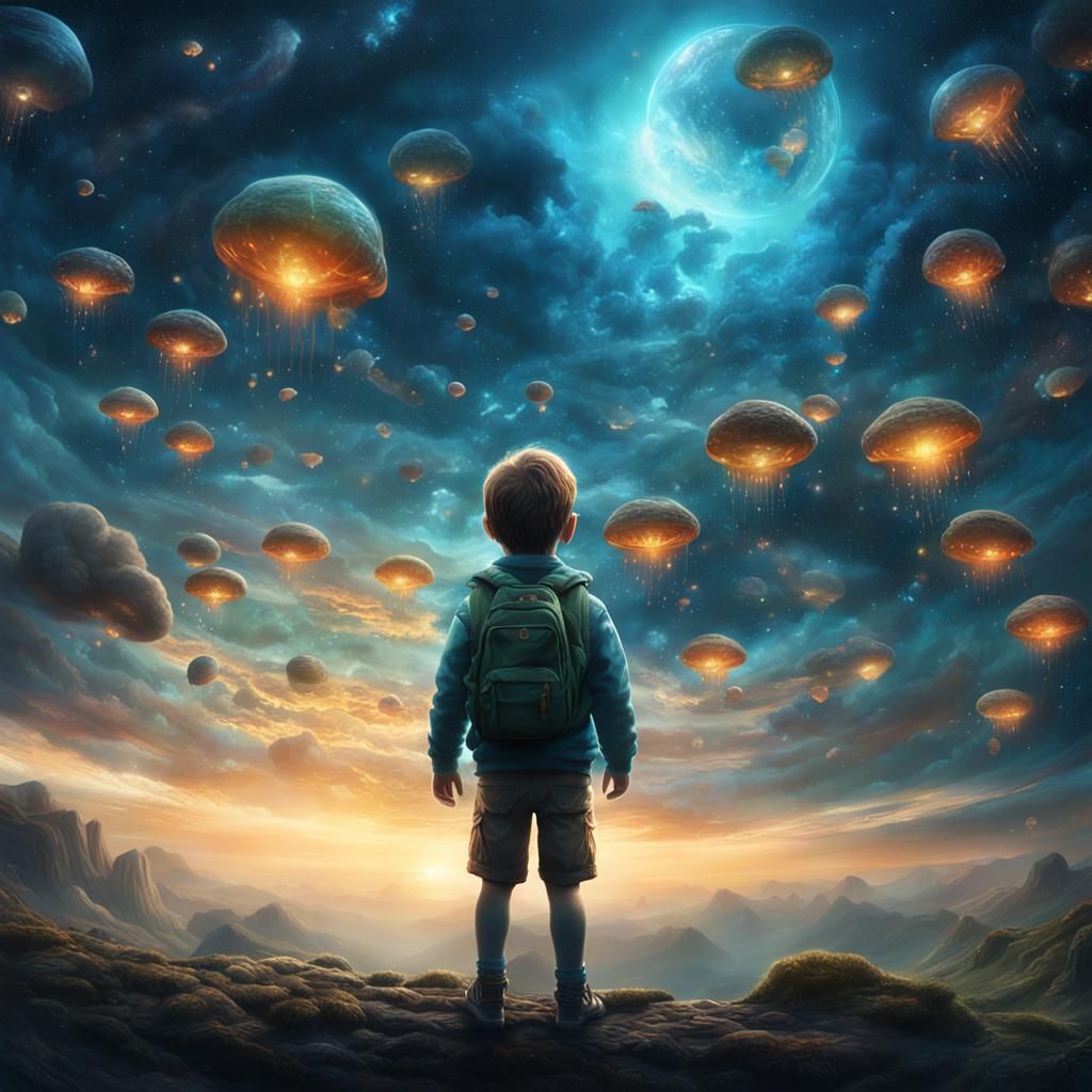 night traveler - AI Generated Artwork - NightCafe Creator