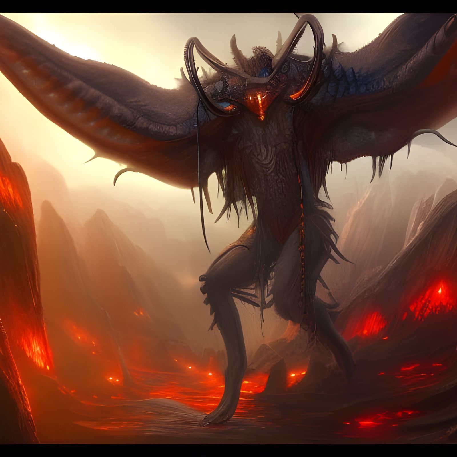 Demon - AI Generated Artwork - NightCafe Creator