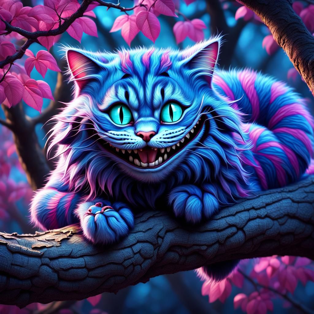 The Cheshire Cat 8 - AI Generated Artwork - NightCafe Creator