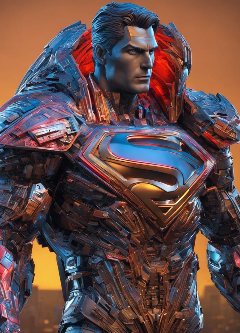 Superman Statue - AI Generated Artwork - NightCafe Creator