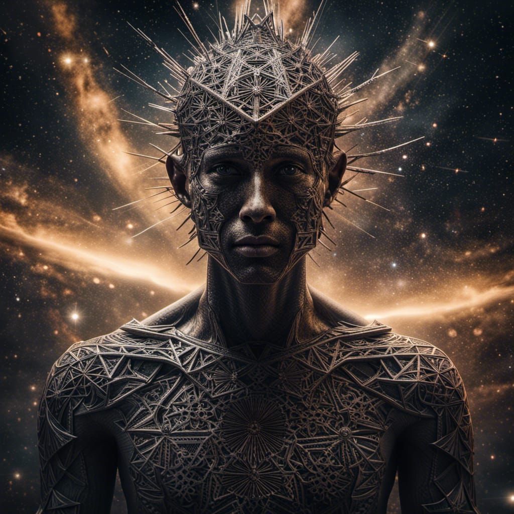 A star taking human form - AI Generated Artwork - NightCafe Creator