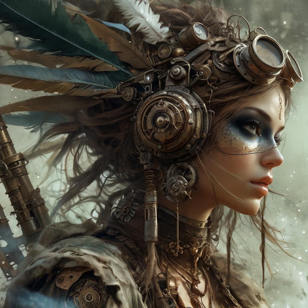 Steampunk Scout - AI Generated Artwork - NightCafe Creator