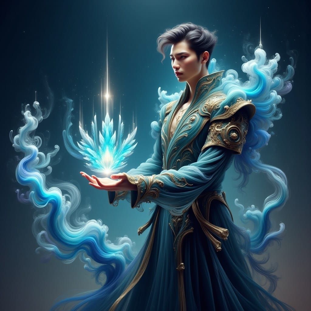 Picture an immersive night sky combined with remarkable elements of speculative technology ...