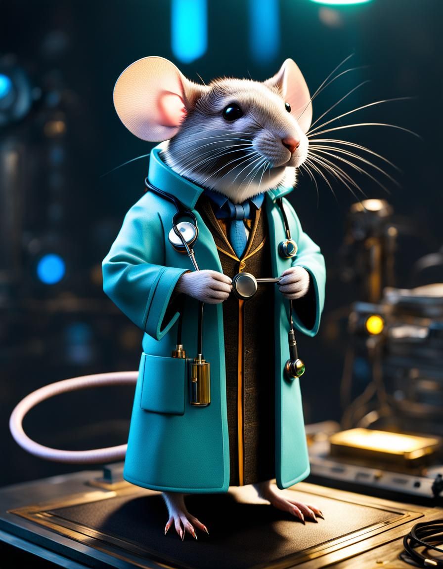 Dr. Mouse - AI Generated Artwork - NightCafe Creator