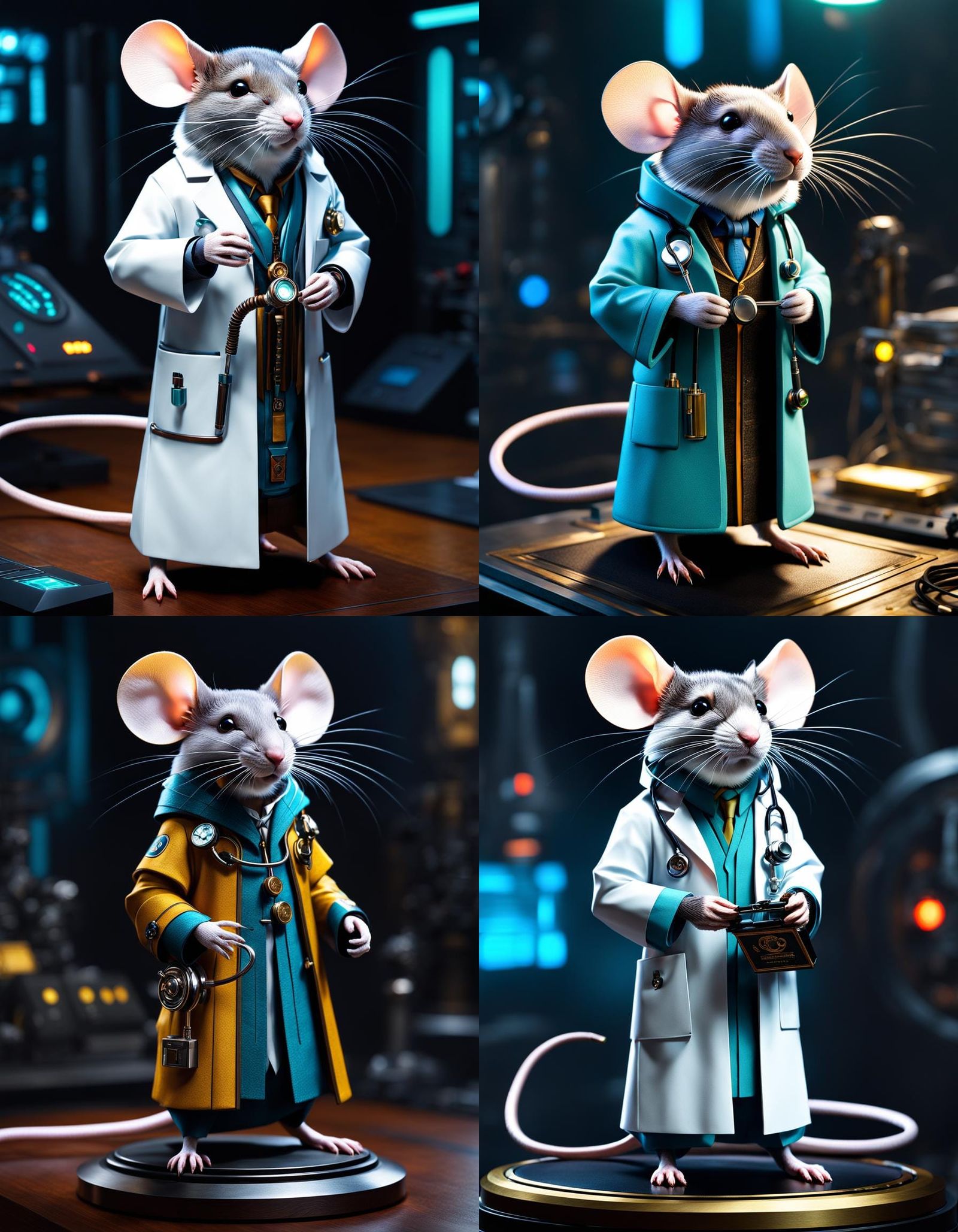 Dr. Mouse - AI Generated Artwork - NightCafe Creator