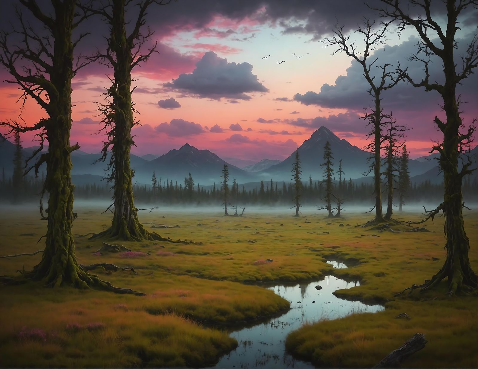 sleepy forest - AI Generated Artwork - NightCafe Creator