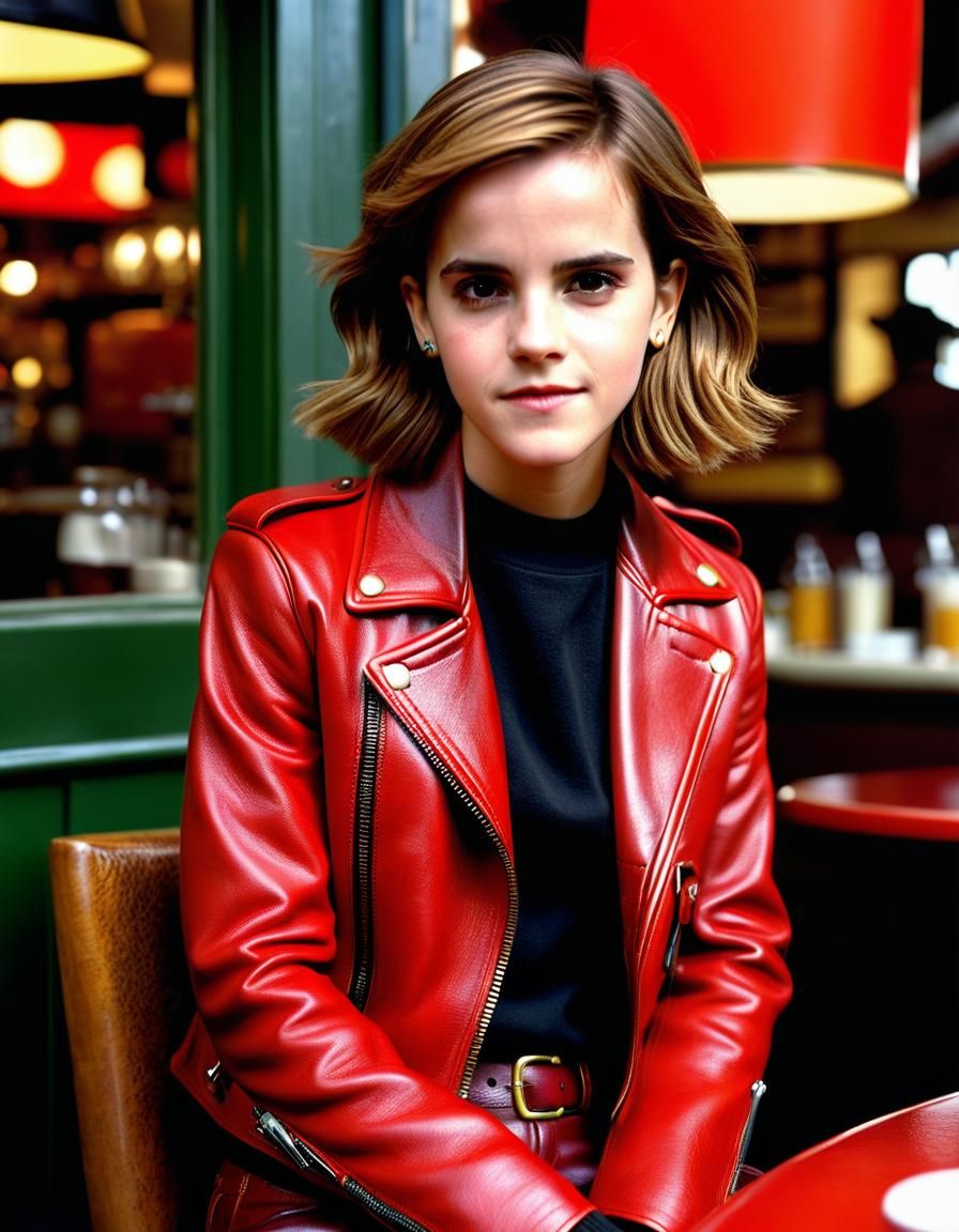 Pretty Emma Watson, ultrarealistic face, superdetailled, 30 years old ...