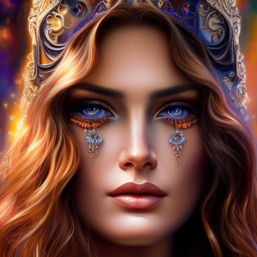 Fantasy Portrait #33 - AI Generated Artwork - NightCafe Creator