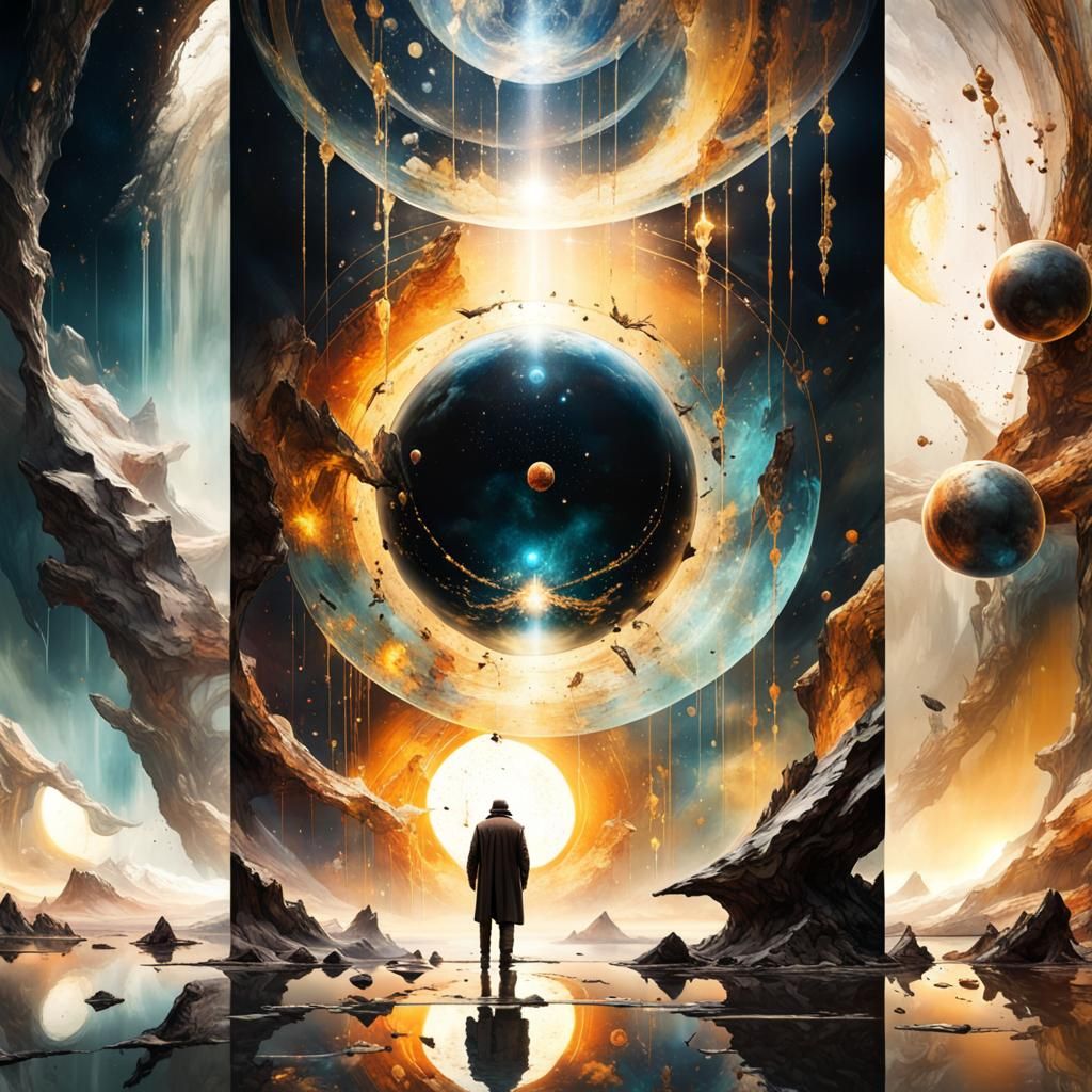 Mysterious Universe - AI Generated Artwork - NightCafe Creator