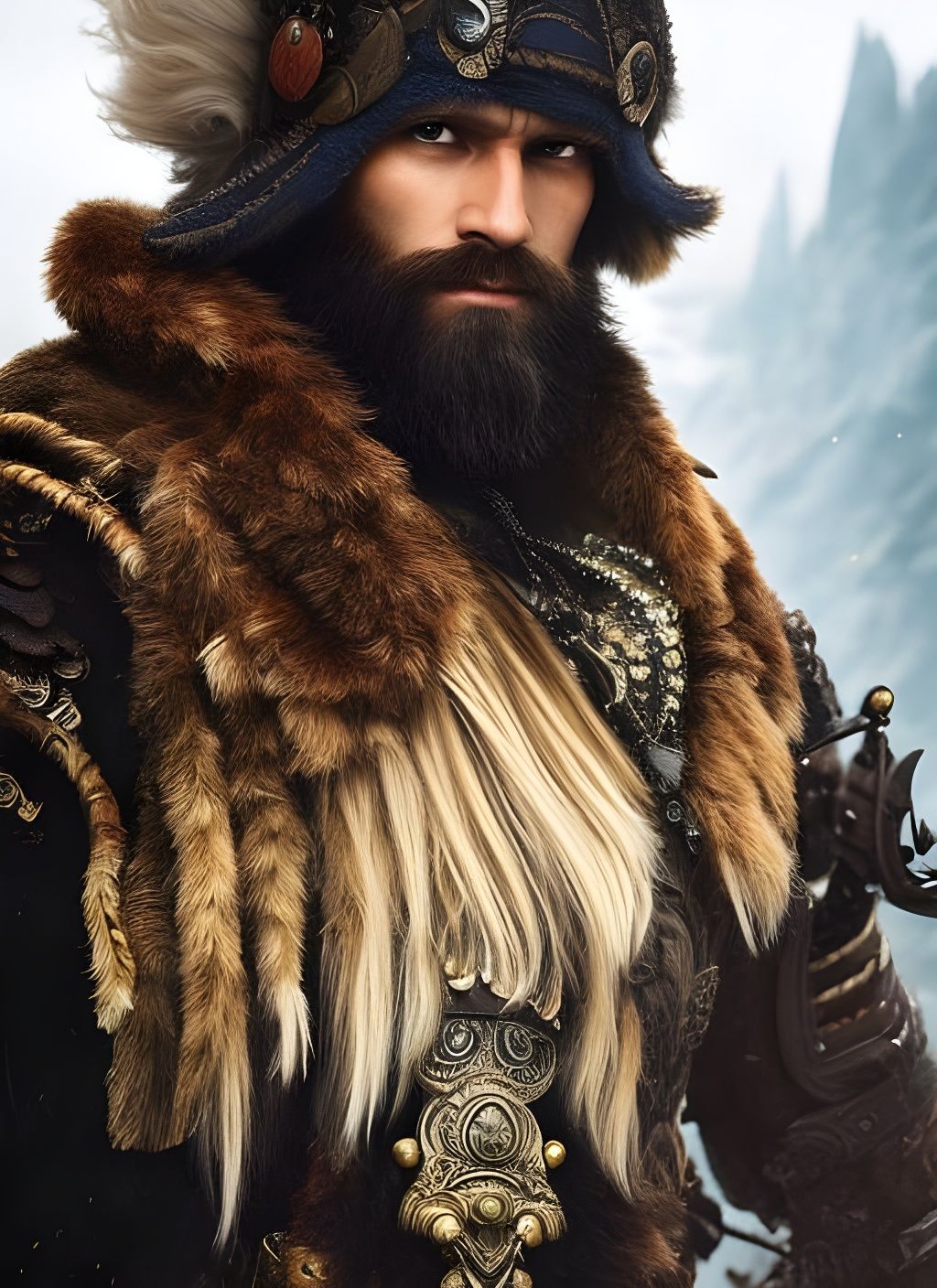 Beorn the Skinchanger - Human form - AI Generated Artwork - NightCafe ...