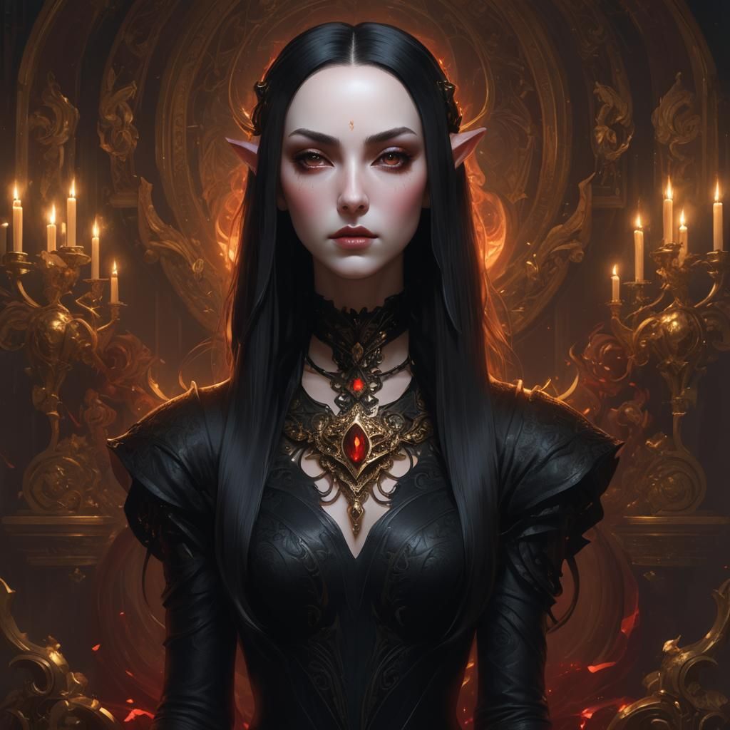 Dark Elf - AI Generated Artwork - NightCafe Creator
