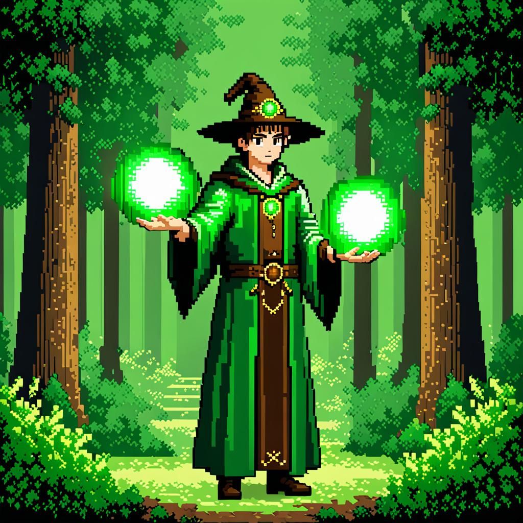 Video Game Mage - AI Generated Artwork - NightCafe Creator
