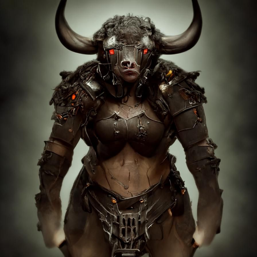 Minotaur marauder - AI Generated Artwork - NightCafe Creator