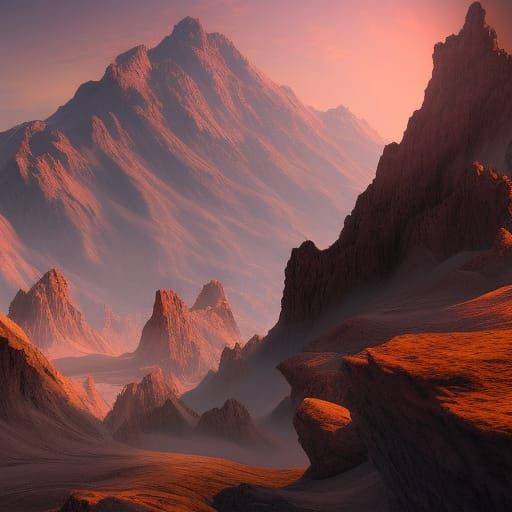 Chagai Baluchistan Koh Sultan Volcano - AI Generated Artwork - NightCafe Creator