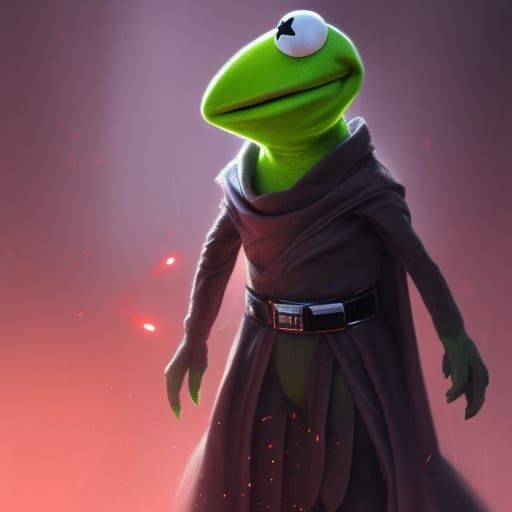 Kermit the Sith - AI Generated Artwork - NightCafe Creator