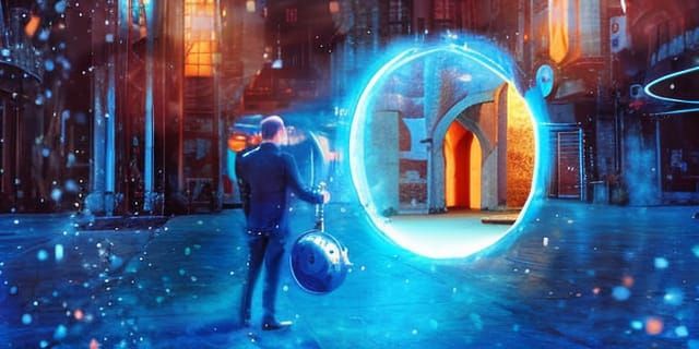 Time Traveler - AI Generated Artwork - NightCafe Creator