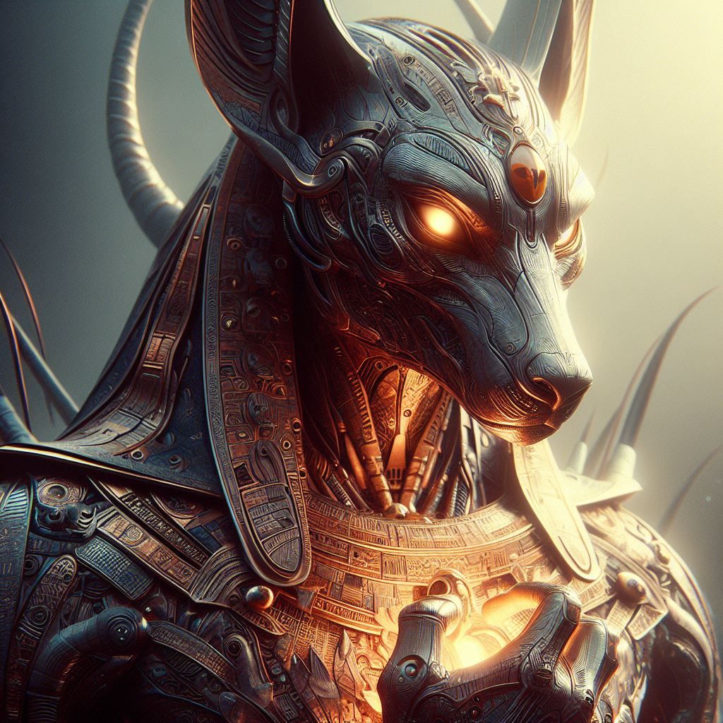 Steampunk Anubis - AI Generated Artwork - NightCafe Creator
