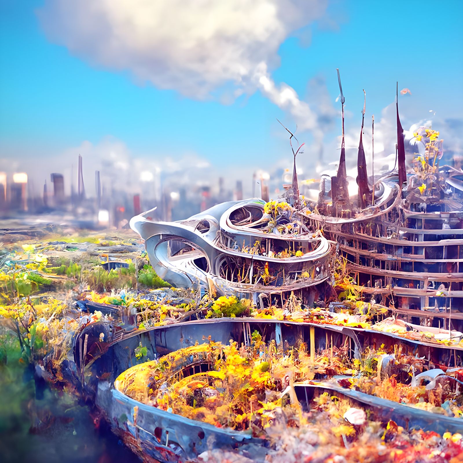 Biopunk City: 9FBBIYqbK7gc2UlcJLs6 - AI Generated Artwork - NightCafe ...