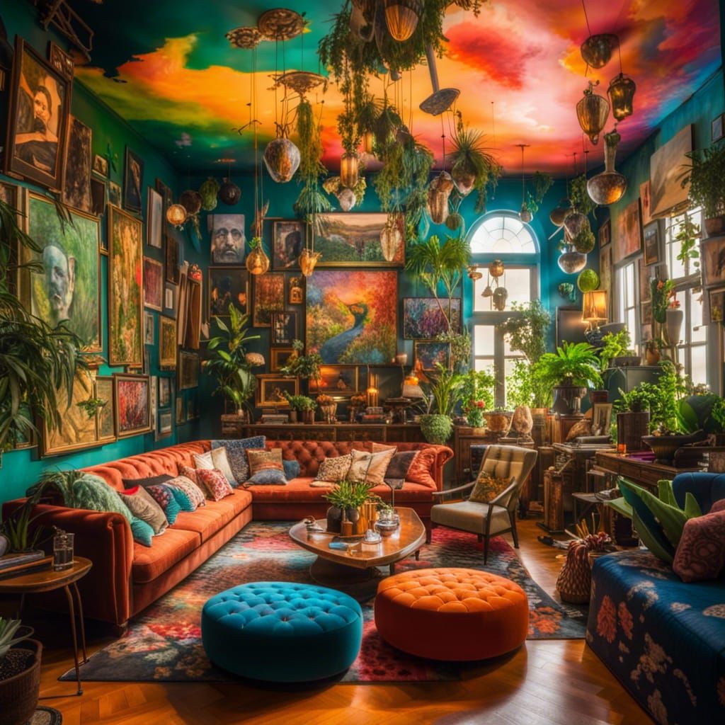 Maximalism. - AI Generated Artwork - NightCafe Creator