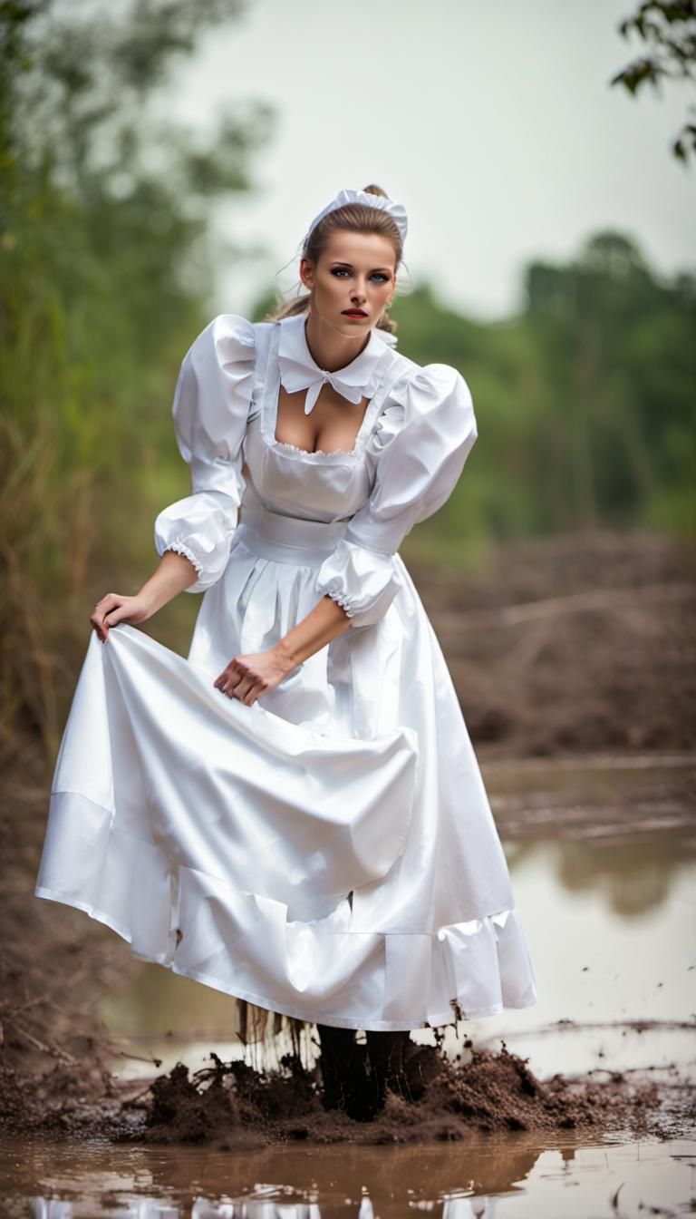 A dirty girl 4. - AI Generated Artwork - NightCafe Creator