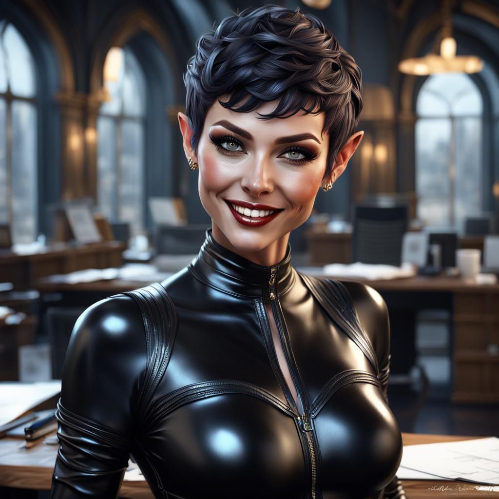 The Pretty French Pixie - AI Generated Artwork - NightCafe Creator