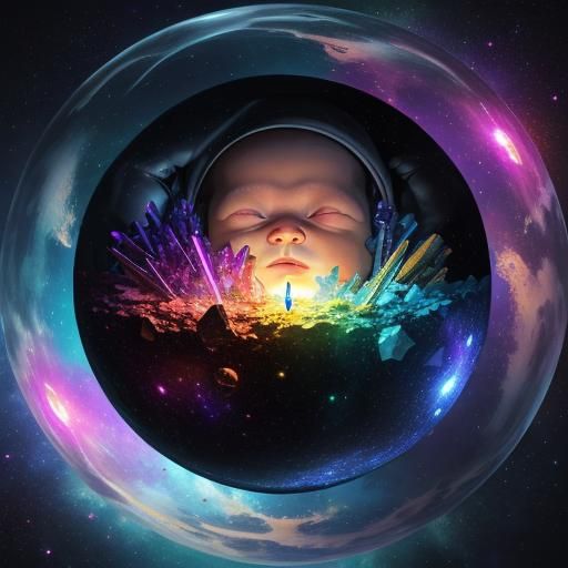 Babies of the universe - AI Generated Artwork - NightCafe Creator