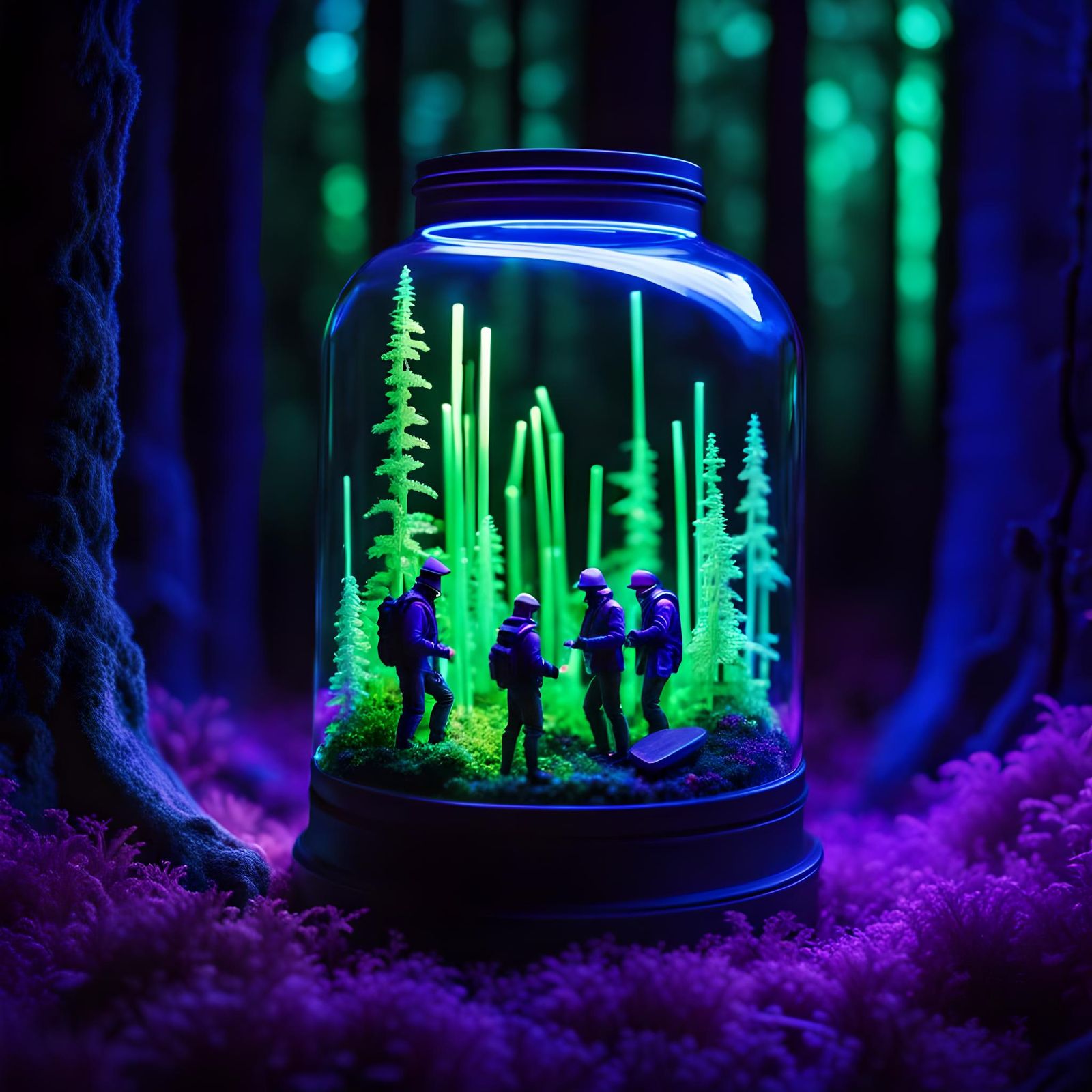 Highly Unique Specimen GL-644R - AI Generated Artwork - NightCafe Creator