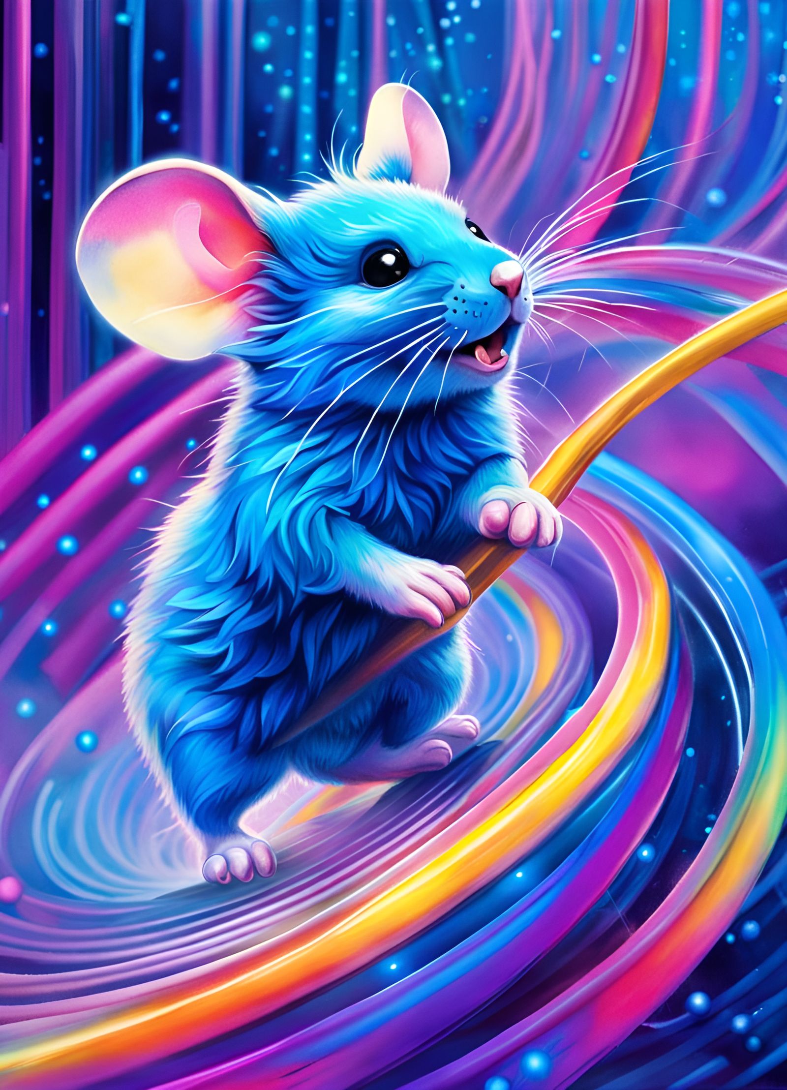 Zepp the mouse, pulling the strings from behind the curtain - AI ...