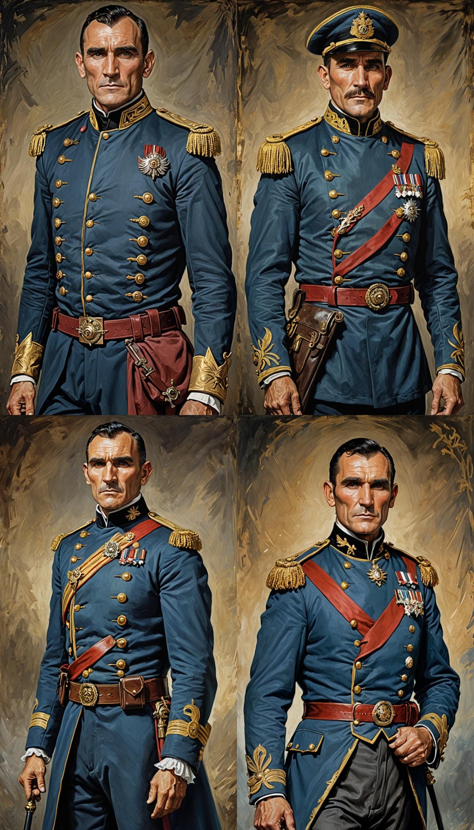 Vinnie Jones as Lord Cardigan from the Flashman novel - AI Generated ...