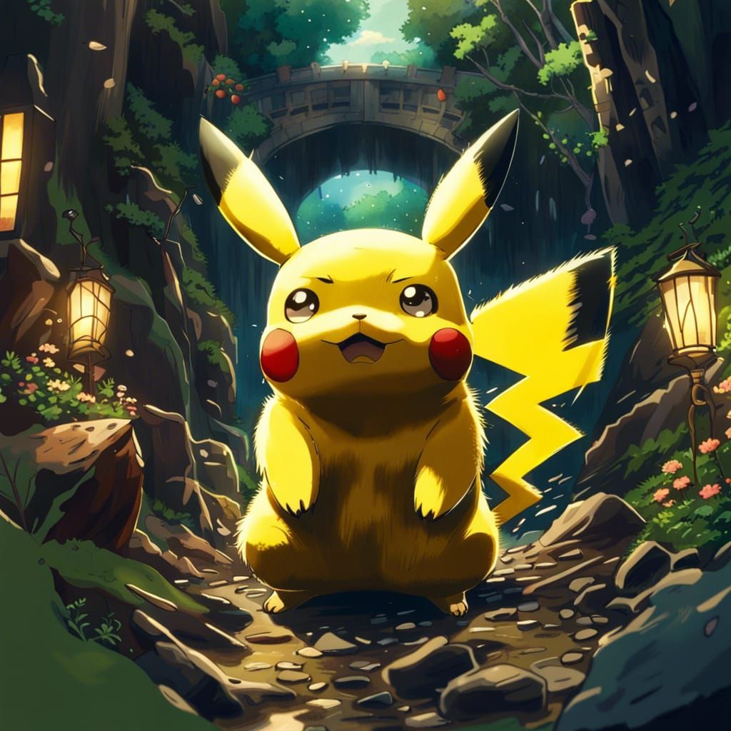 Pikachu - AI Generated Artwork - NightCafe Creator