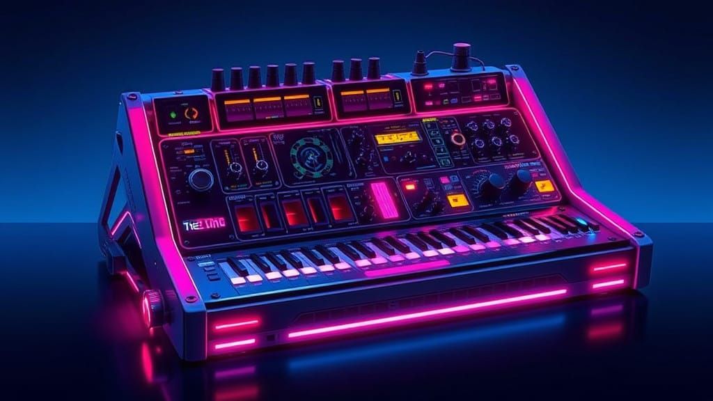 futuristic modular synthesizer - Futuristic Modular Synthes...