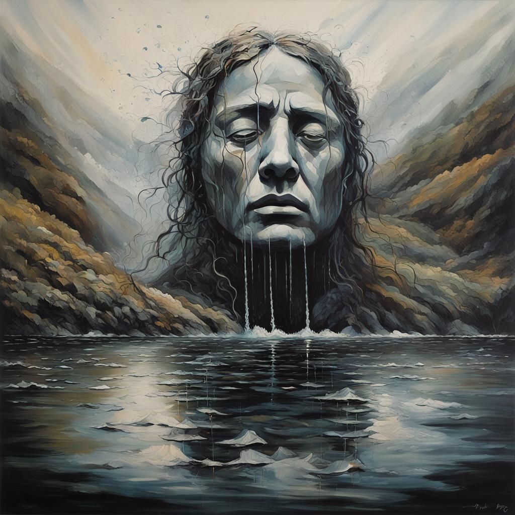 El llanto - AI Generated Artwork - NightCafe Creator