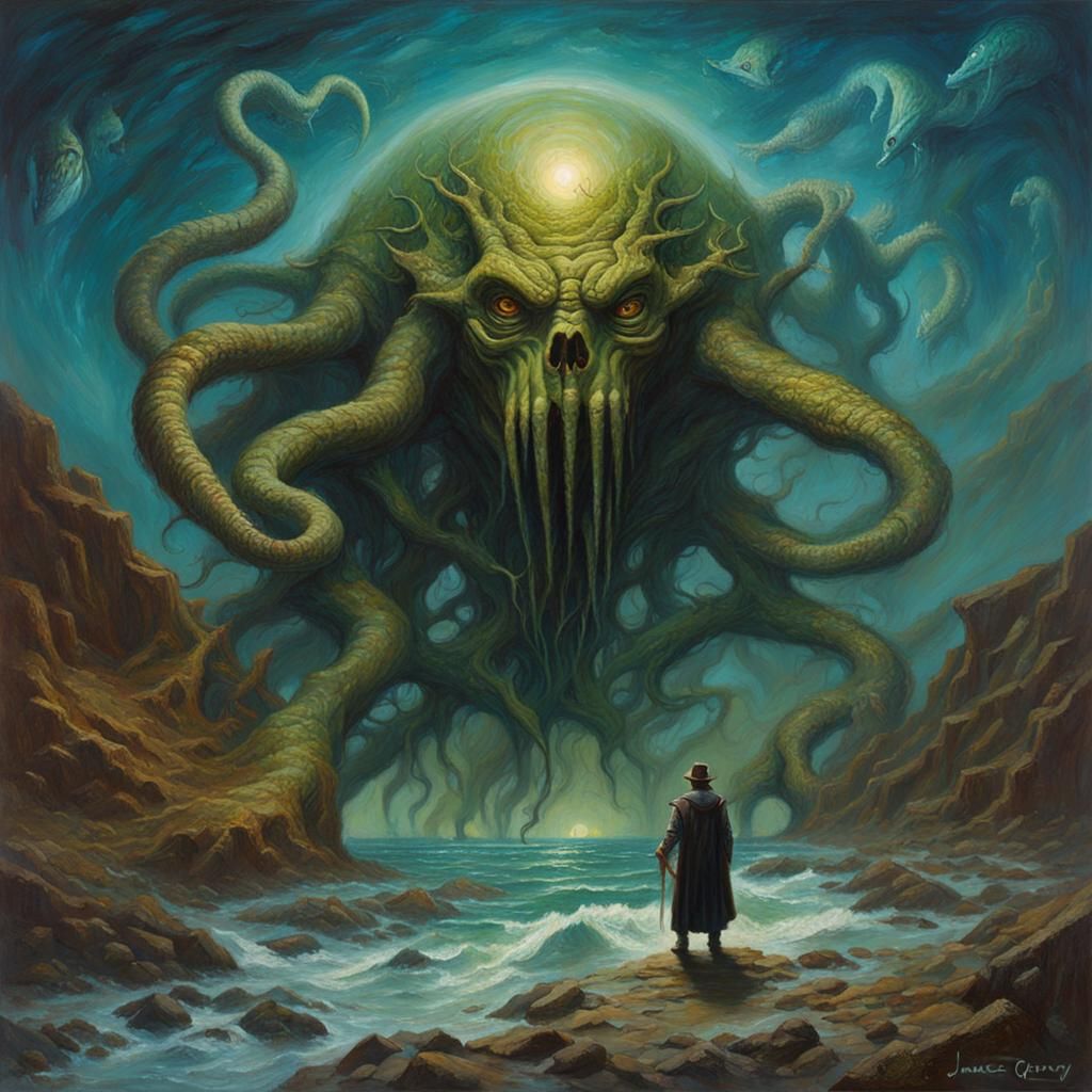 Eldritch Myth - AI Generated Artwork - NightCafe Creator
