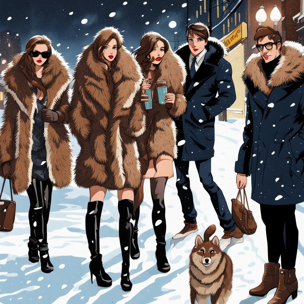 night out in guess which city? - AI Generated Artwork - NightCafe Creator