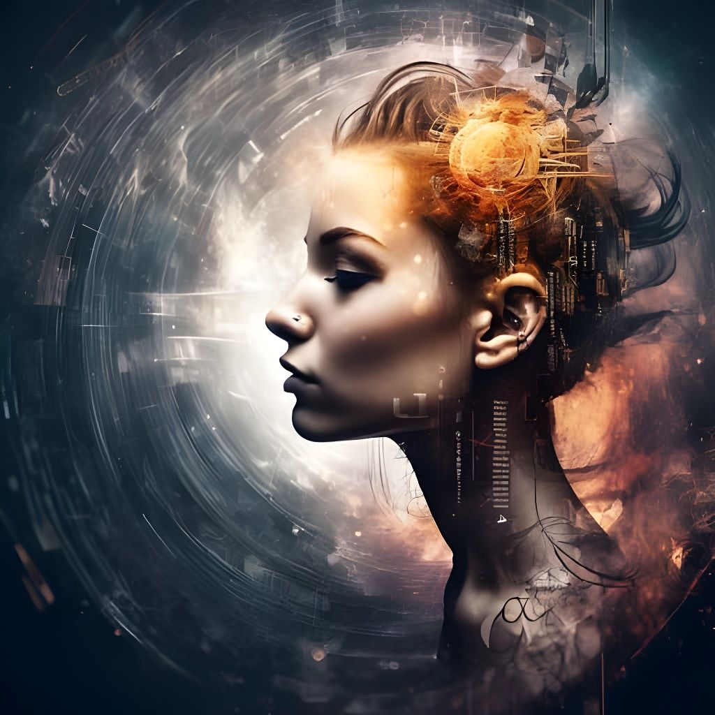 Spinning thoughts - AI Generated Artwork - NightCafe Creator