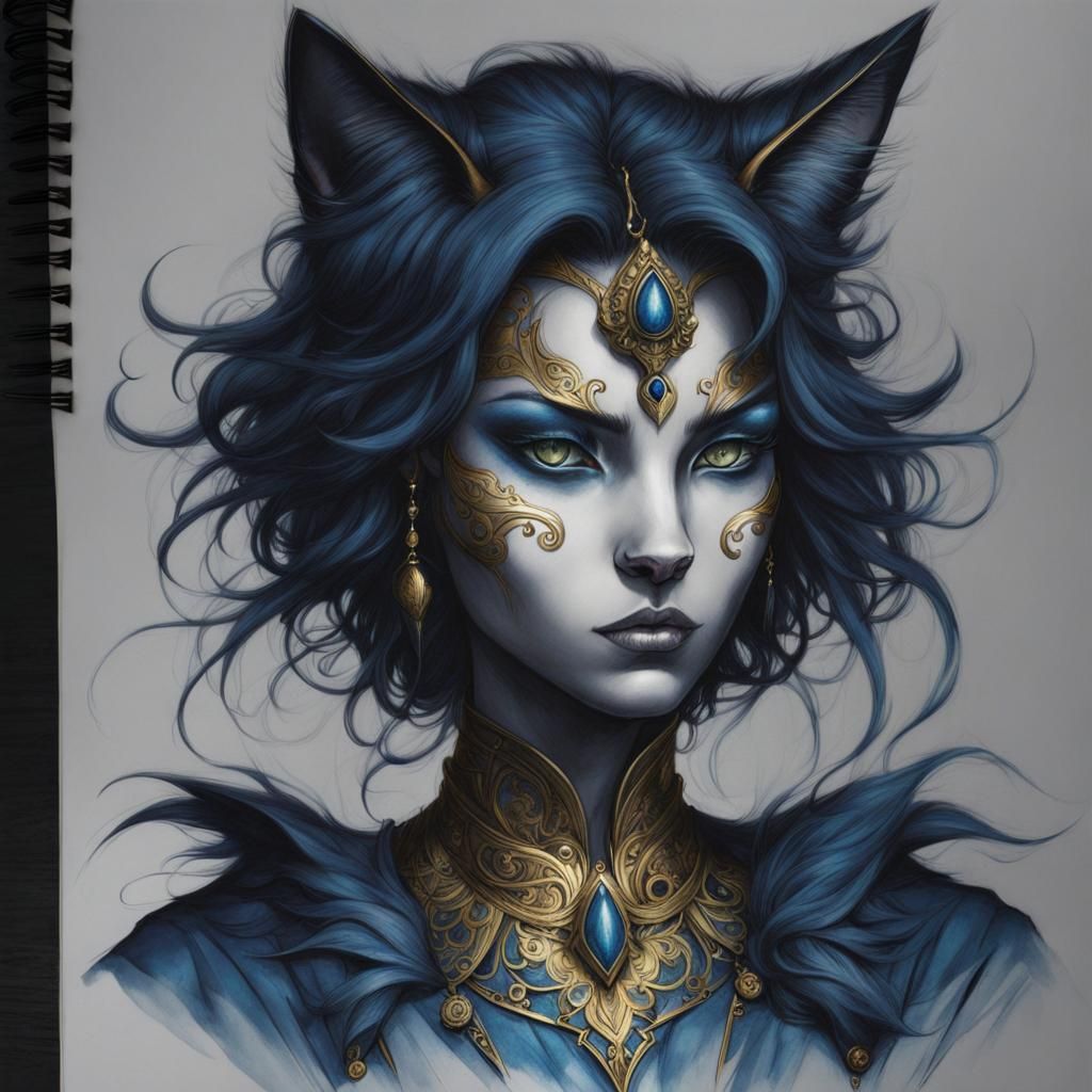 Hybrid cat - AI Generated Artwork - NightCafe Creator